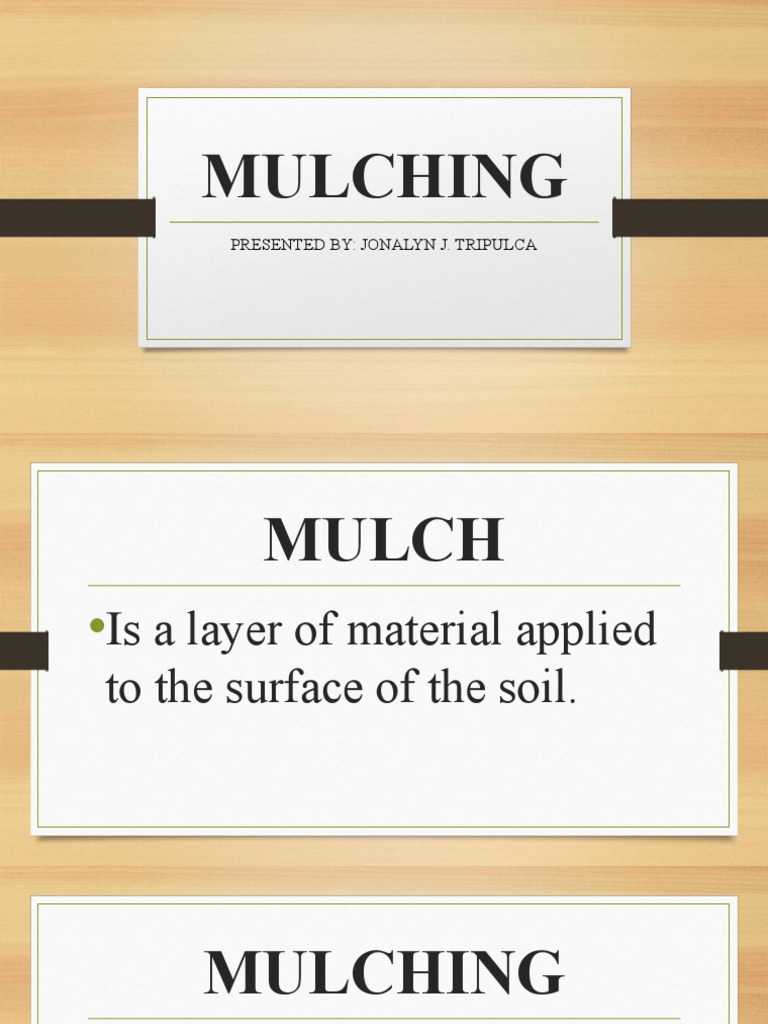 Essential Guide to Mulching Techniques | PDF