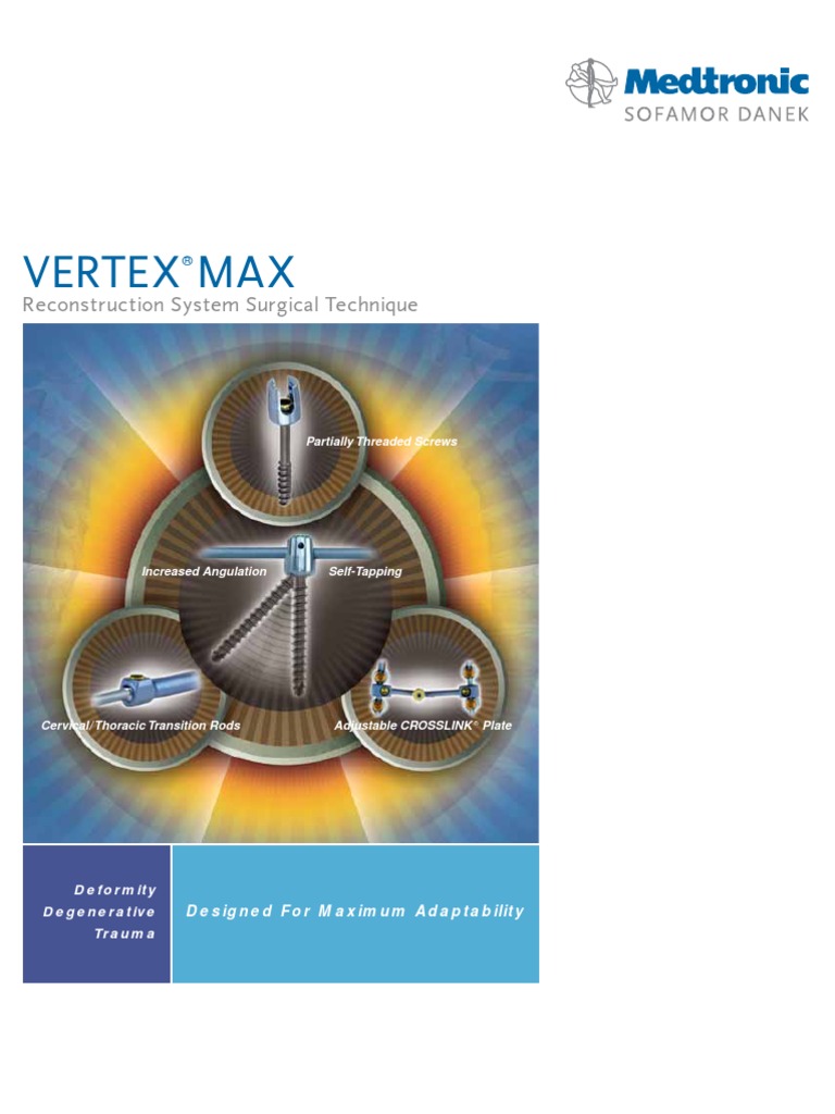Vertex Max ST | PDF | Vertebra | Surgery