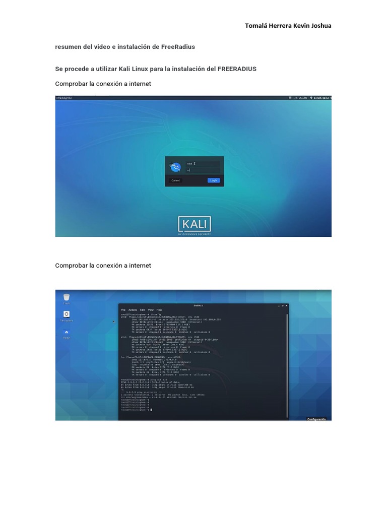Resumen Del Video e Instalación de FreeRadius | PDF | Informática