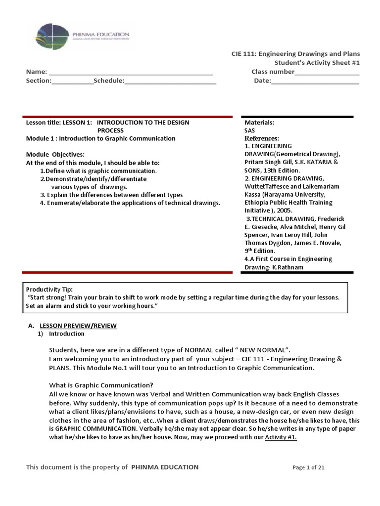 Cie 111 Sas#1 | Download Free PDF | Technical Drawing | Drawing