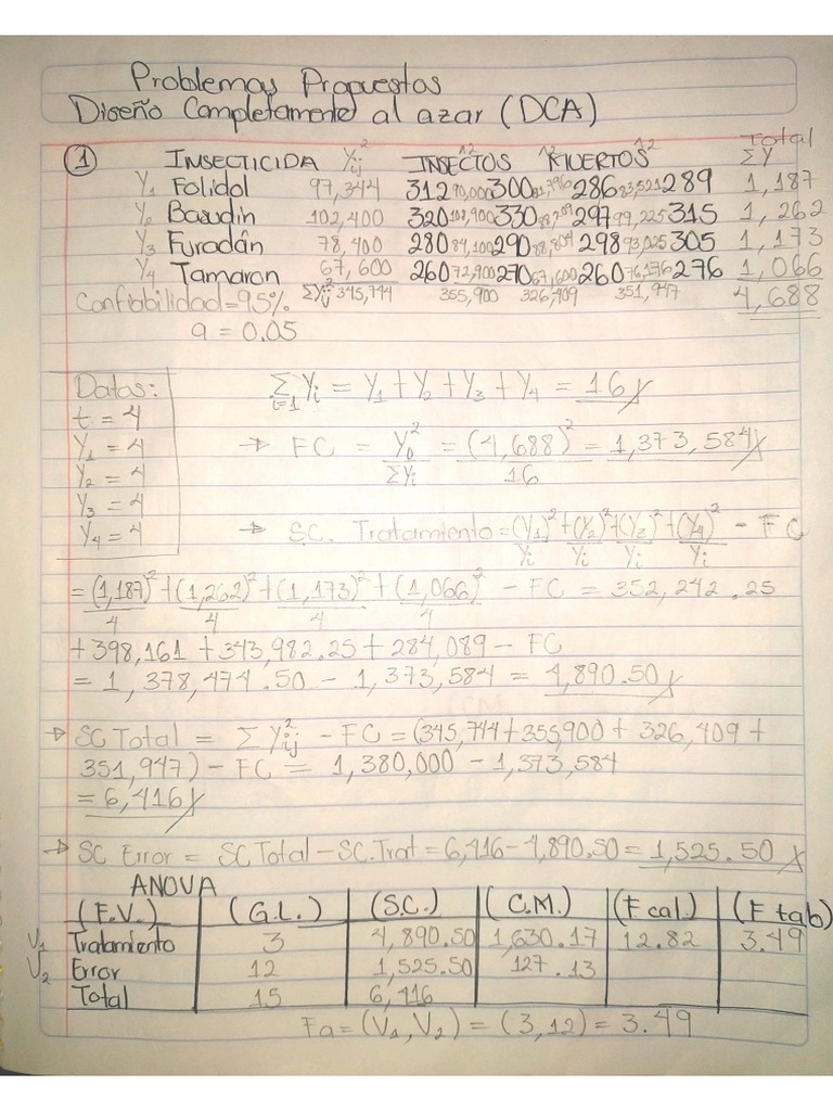ejercicios escaneados de DCA y DBCA | PDF