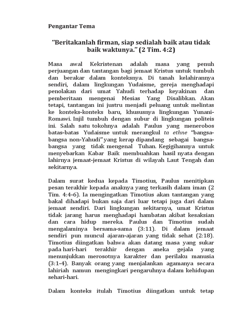 Tata Ibadah BDA 2022 (Dewasa) | PDF