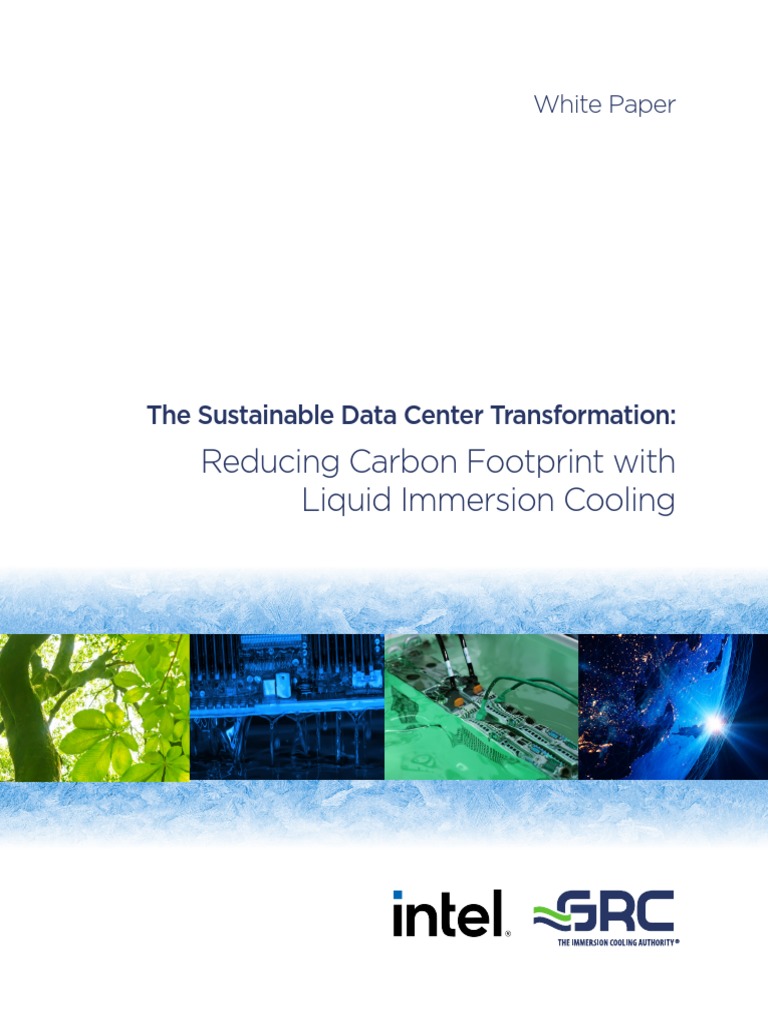 Grc Intel The Sustainable Data Center Transformation White Paper Pdf