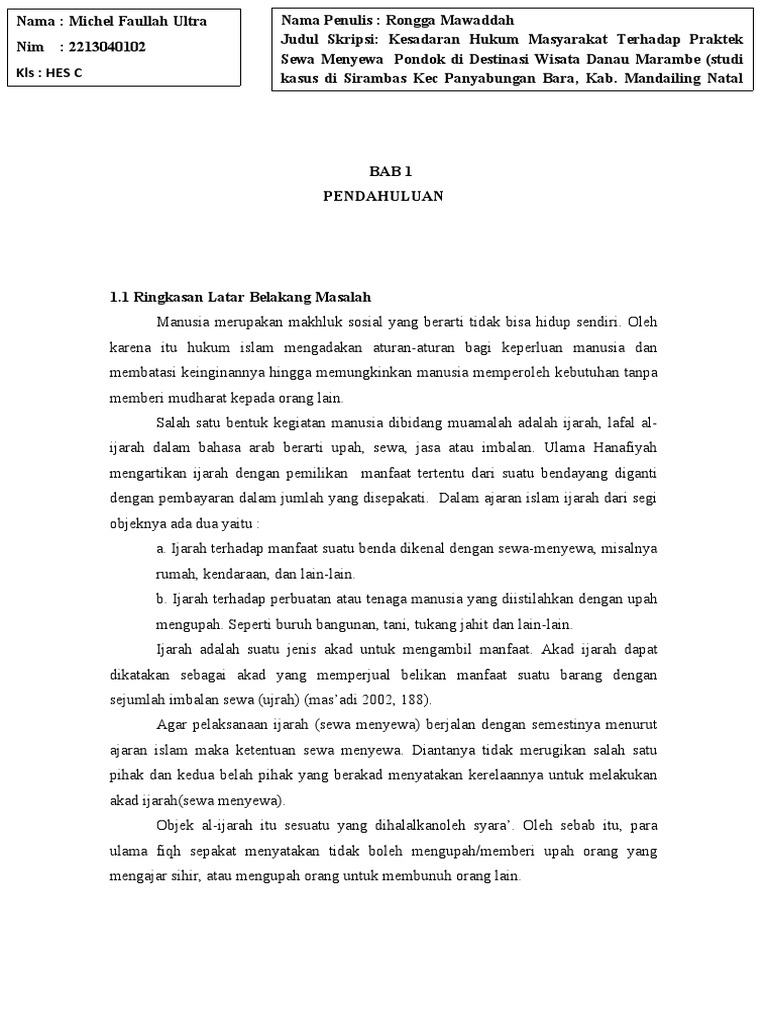 TUGAS MIKEL Edit | PDF