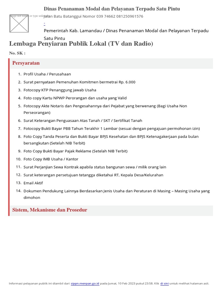 Unduh Standar Pelayanan - Lembaga Penyiaran Publik Lokal (TV Dan Radio ...