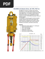 Offshore Top Drives TMS 1of2 | PDF | Electric Motor | Horsepower