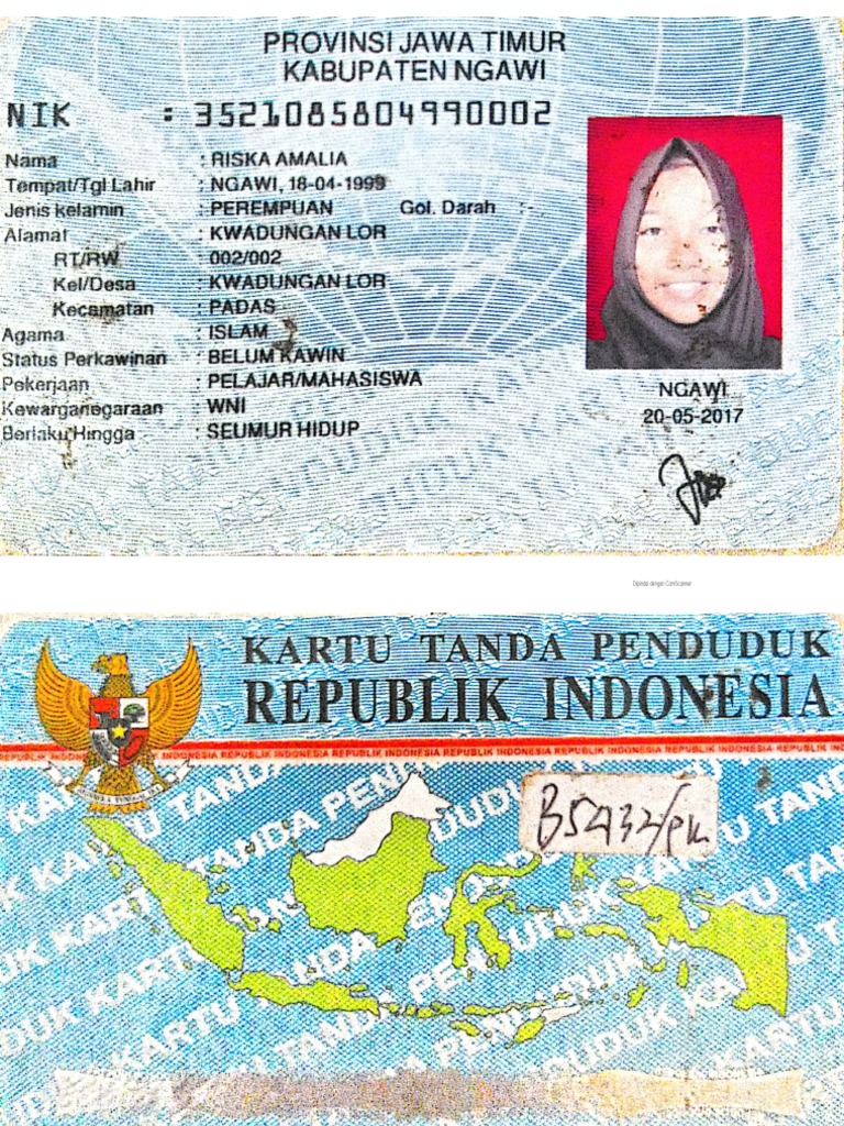 Print 8 - KTP Riska Amalia | PDF
