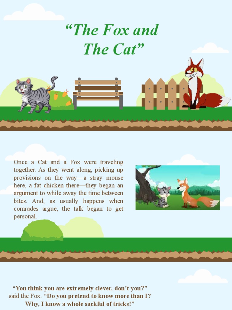 The Cat's Clever Escape from the Fox | PDF | Icon (Computing)