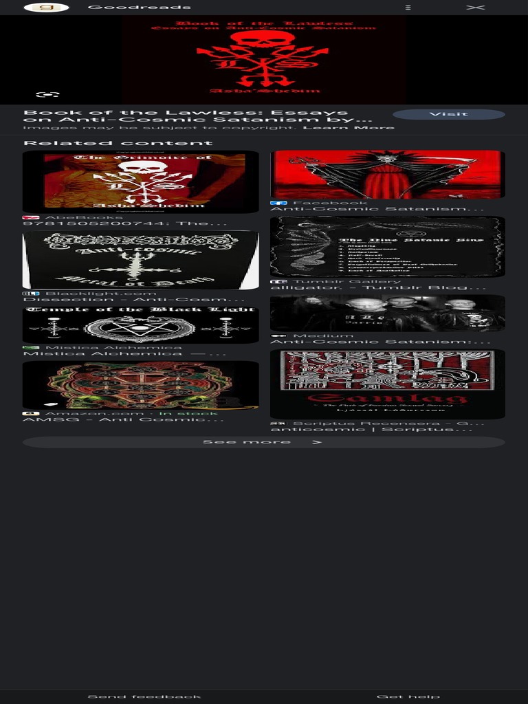 Anticosmic The Book of Lawlessness - Google Search | PDF