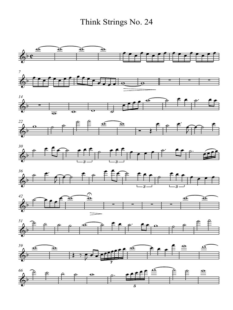 Think Strings No 24 | PDF