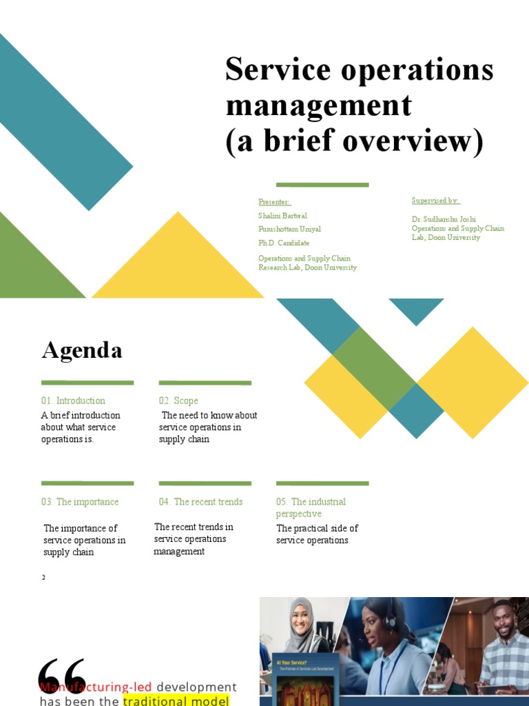 Service Operations Management | PDF | Operations Management | Supply Chain