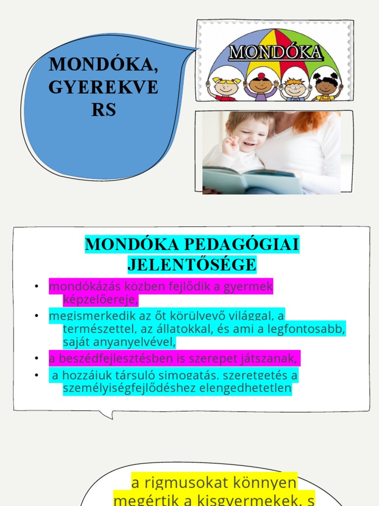 Mondóka Vers | PDF