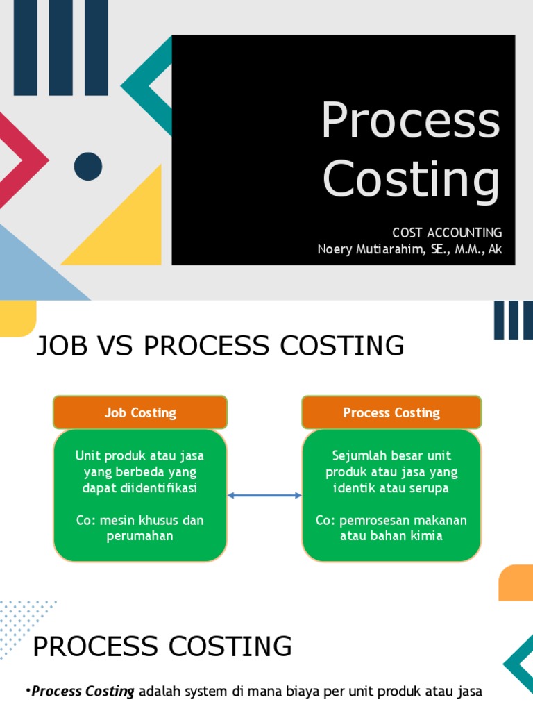 Perbandingan Job dan Process Costing | PDF | Komputer | Teknologi ...