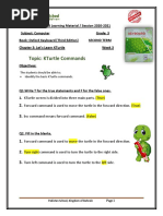 Grade3 - Scratch3 - Revision Worksheet | PDF | Scratch (Programming Language) | Computing