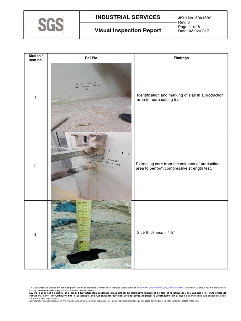 Inspection Finding | PDF | Forgery