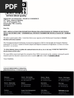 SCOMET Declaration Format | PDF