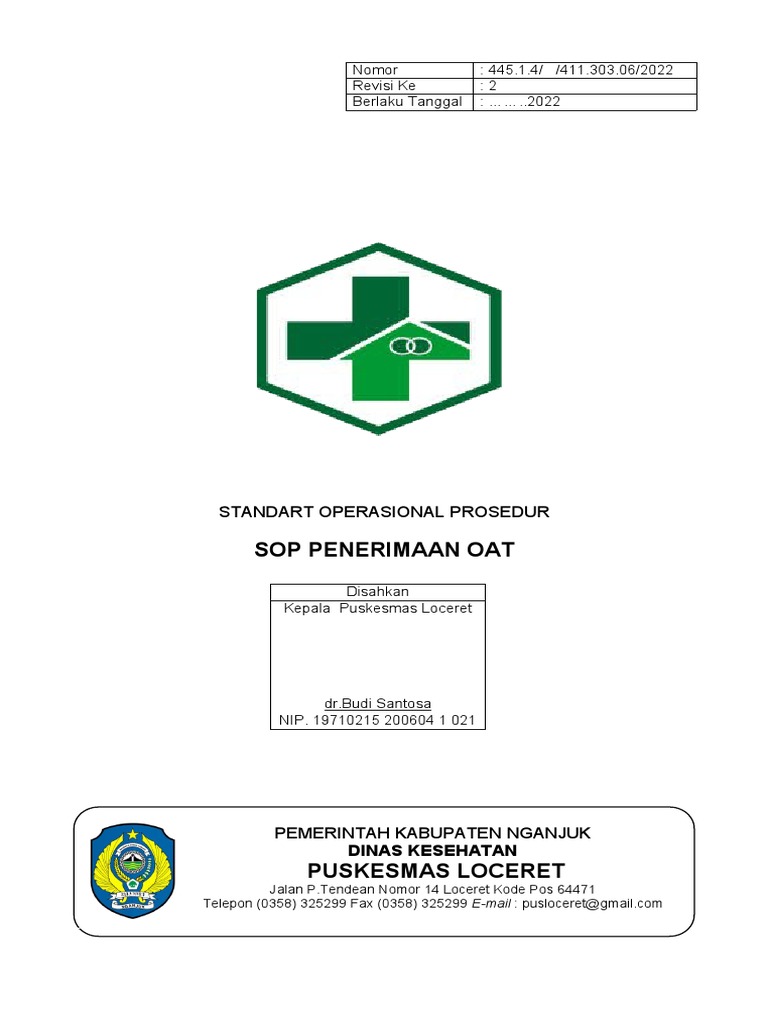 Sop Penerimaan Oat | PDF | Pengembangan Diri