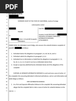 Example of Form Response To Form Interrogatories in California | PDF