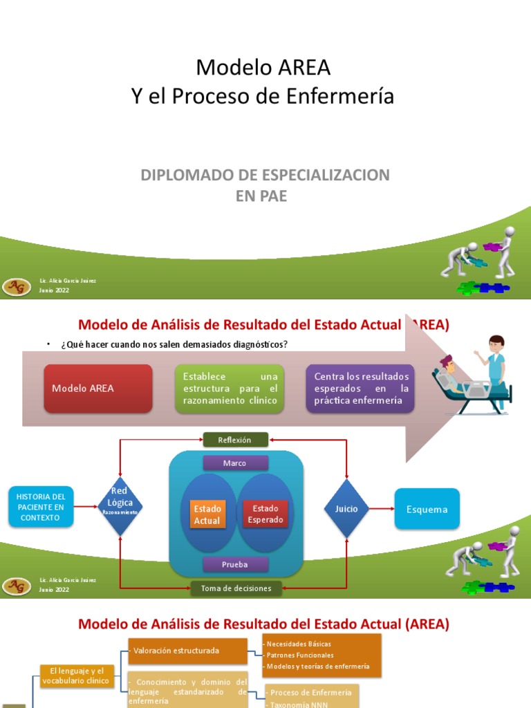 Modelo Area En Enfermería Estructura Y Ejemplos Pdf