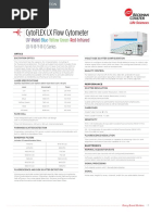 Flow Cytometry Dxflex Brochure Ce | PDF | Flow Cytometry | Optics
