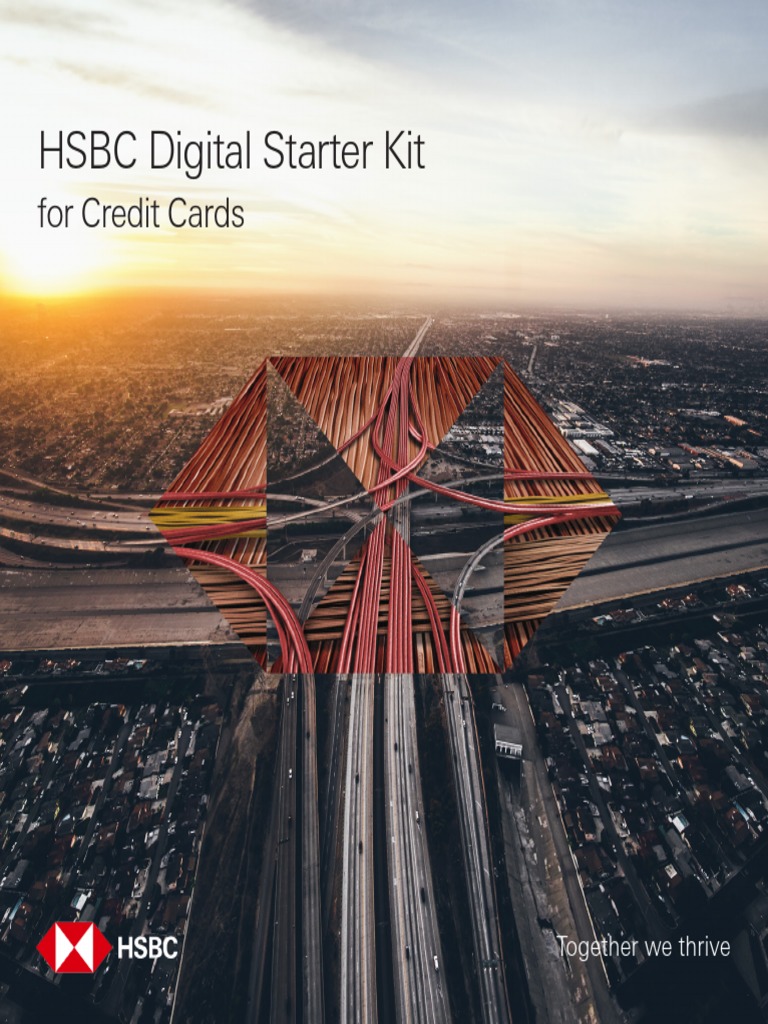 HSBC Digital Starter Kit Credit Card | PDF | Credit Card | Payments