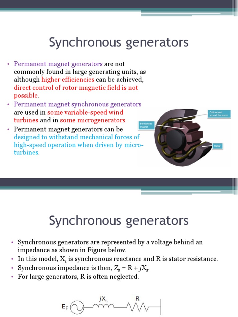 Synchronous Generators Pdf