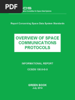 CCSDS - TM - Space Data Link Protocol | PDF | Osi Model | Telecommunications