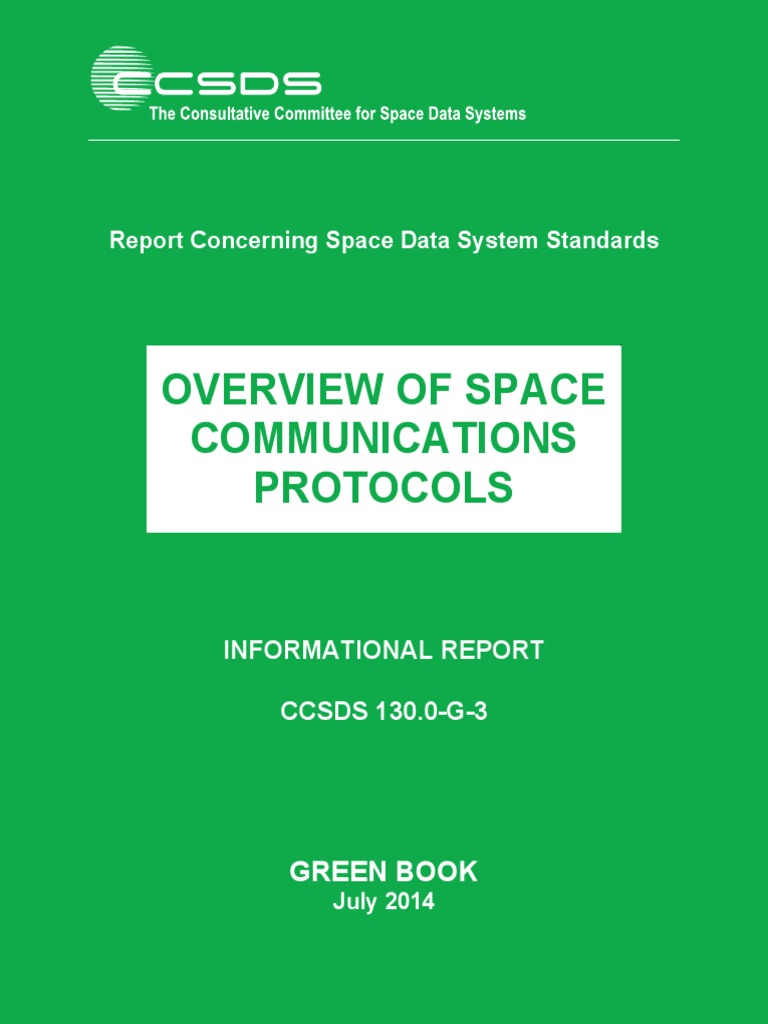 Space Communication Protocol Overview Pdf Osi Model Internet Protocols