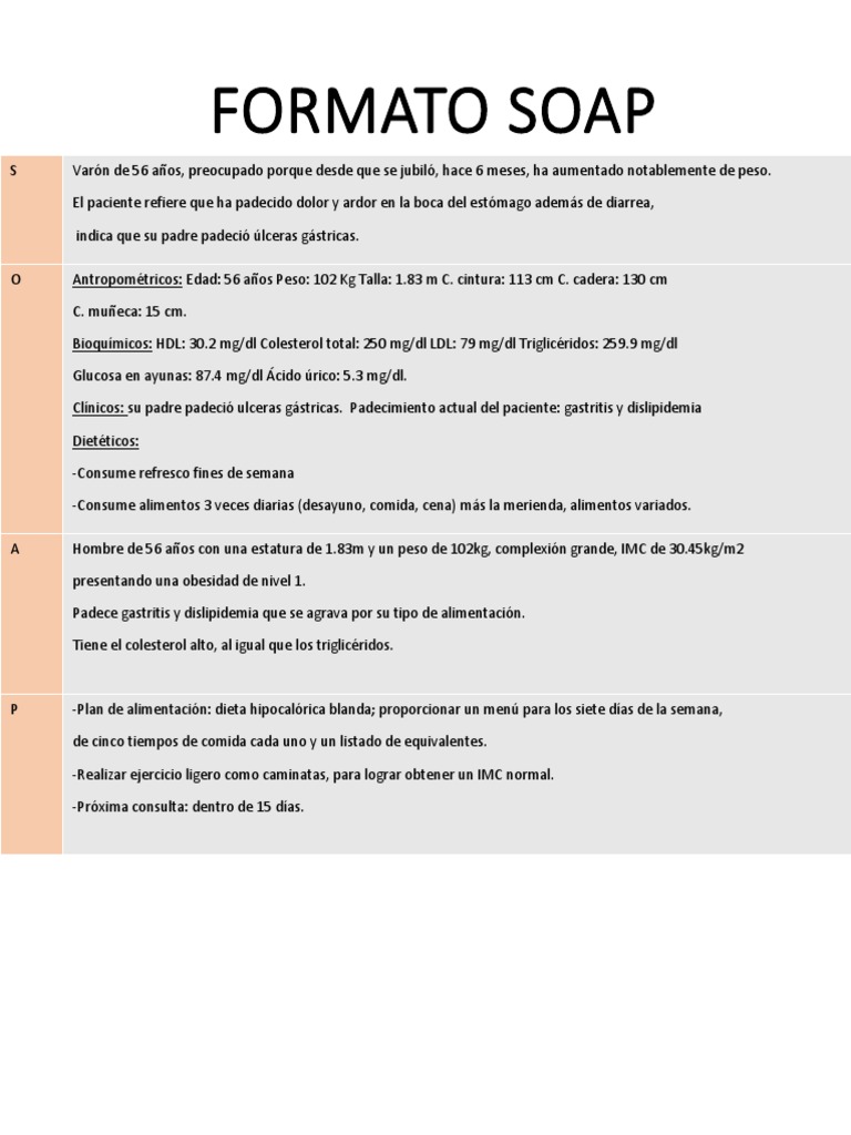 Formato Soap | PDF