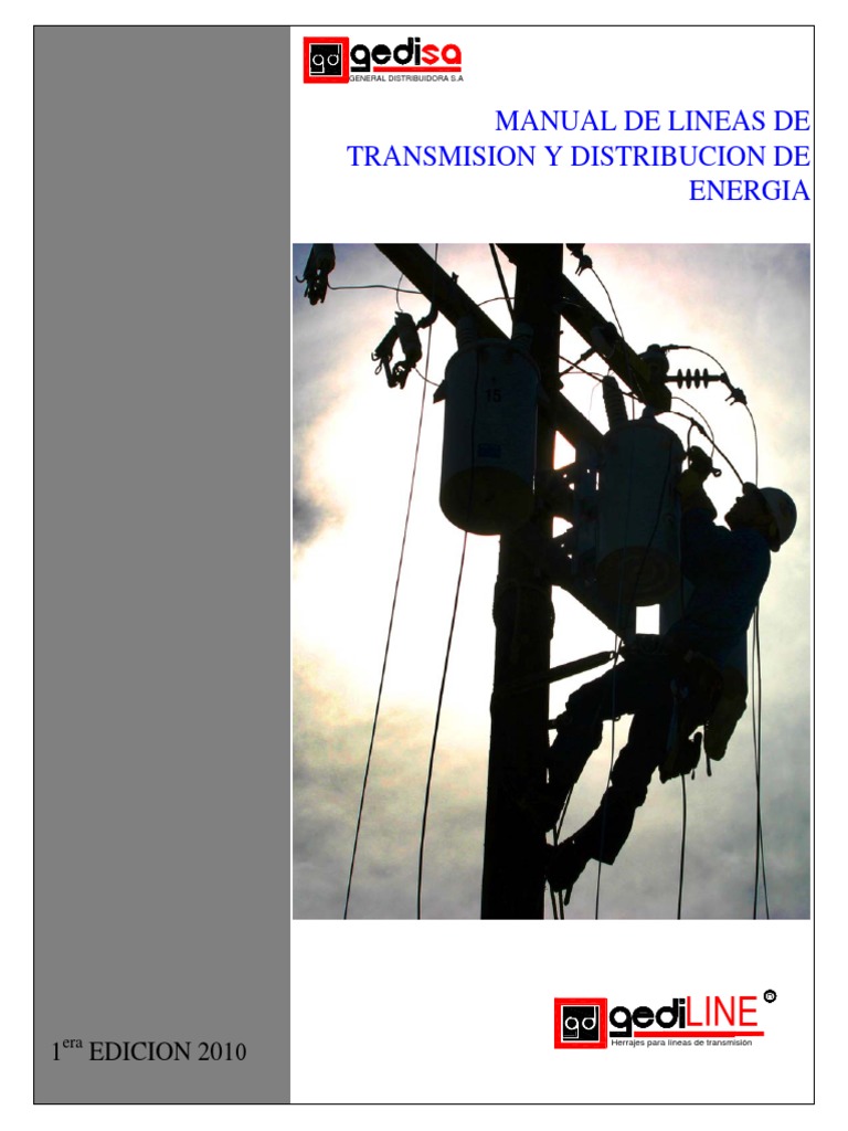Manual LINEAS DE TRANSMISION Y DISTRIBUCION ELECTRICA | PDF | Aislador ...