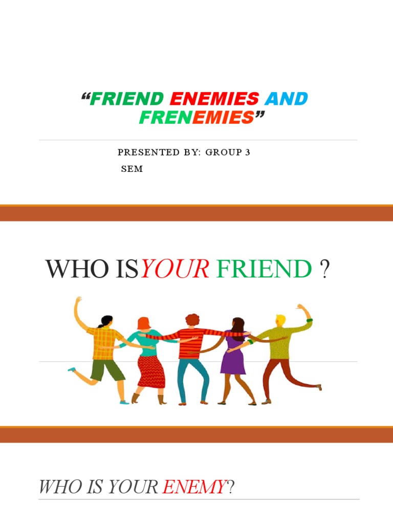 Friend Enemies and | PDF | Social Science