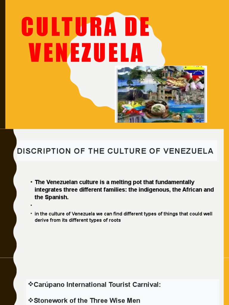 Cultura de Venezuela | PDF