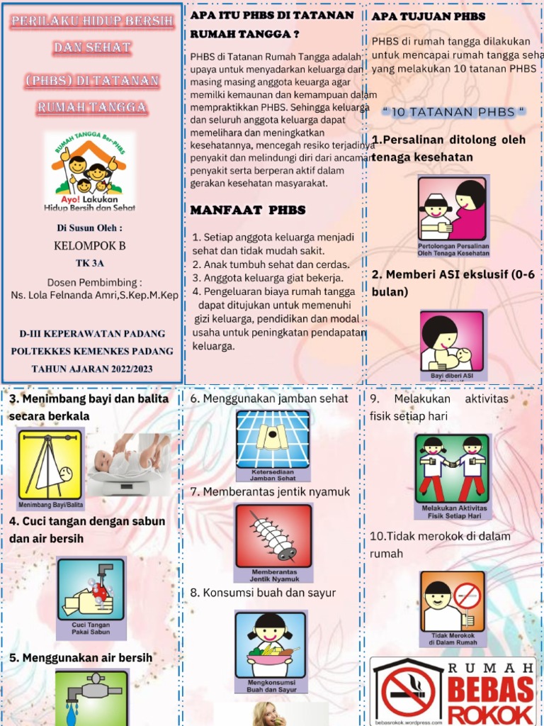 Leaflet Phbs-1 | PDF