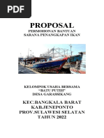 Proposal - Kampung Nelayan Merah Putih | PDF