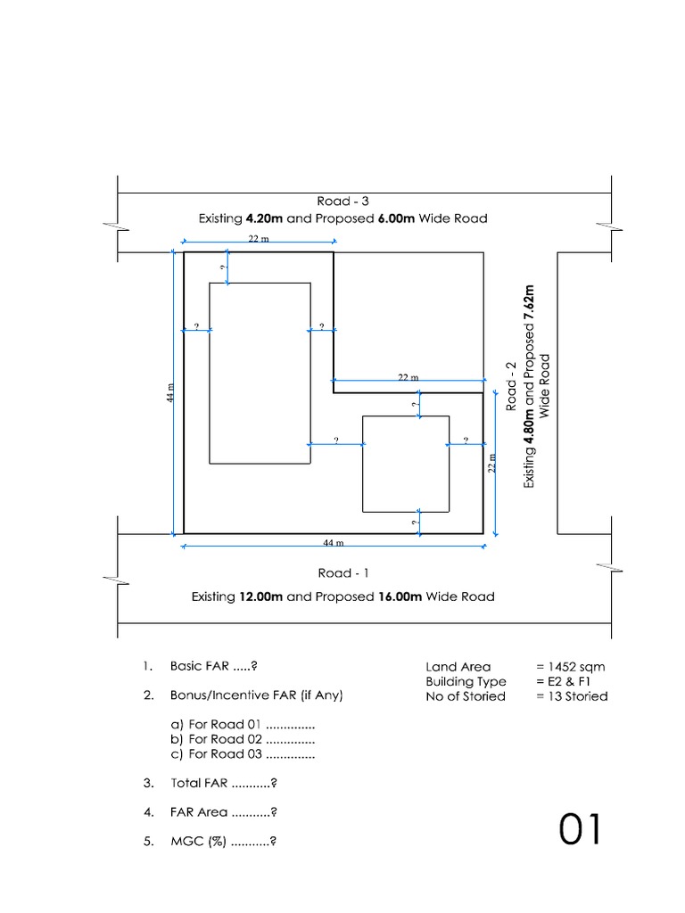 FAR Calculation Sample For IAB Exam. | PDF