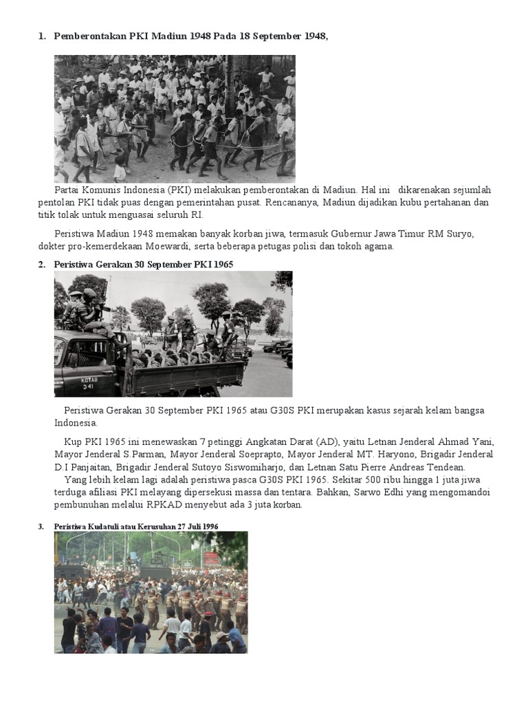 5 Konflik Di Indonesia | PDF