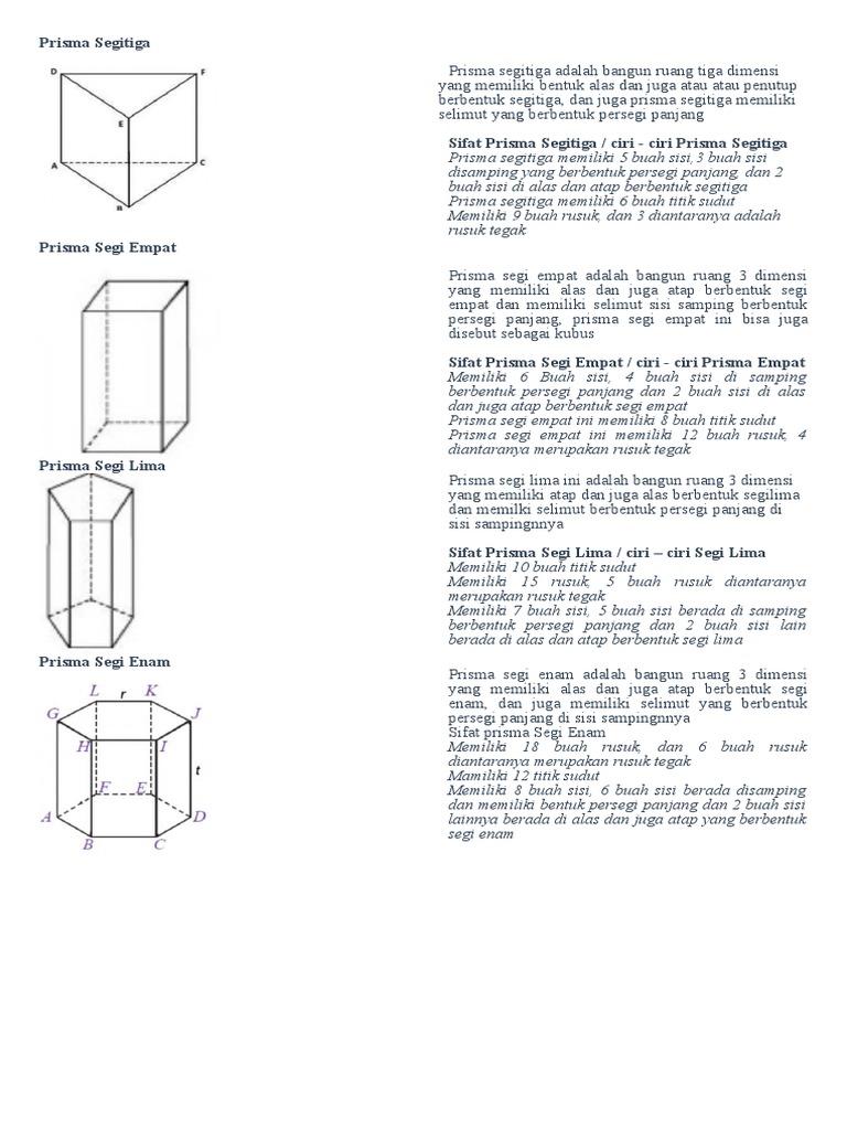 Prisma Segitiga | PDF