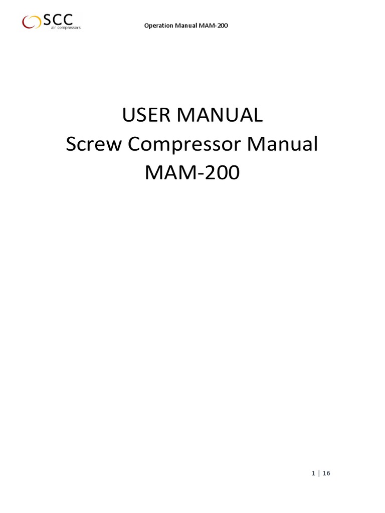 User Manual Controller MAM 200 | PDF | Electric Motor | Vacuum Tube