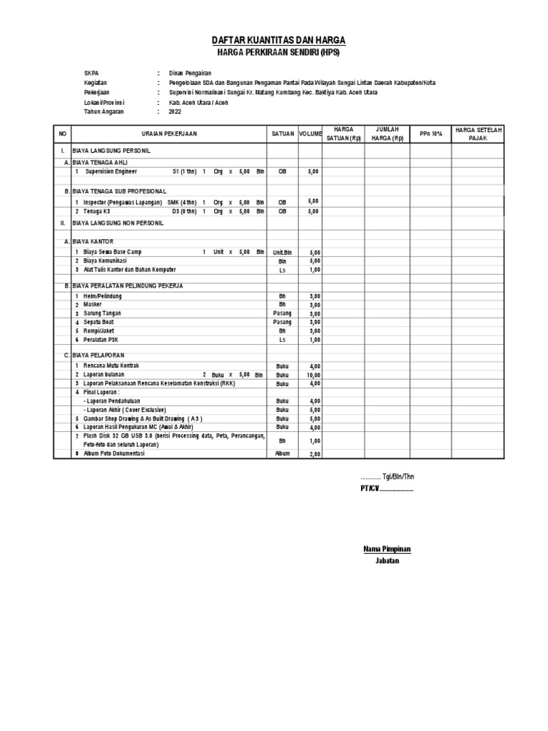DKH KOSONG MTG Kumbang | PDF