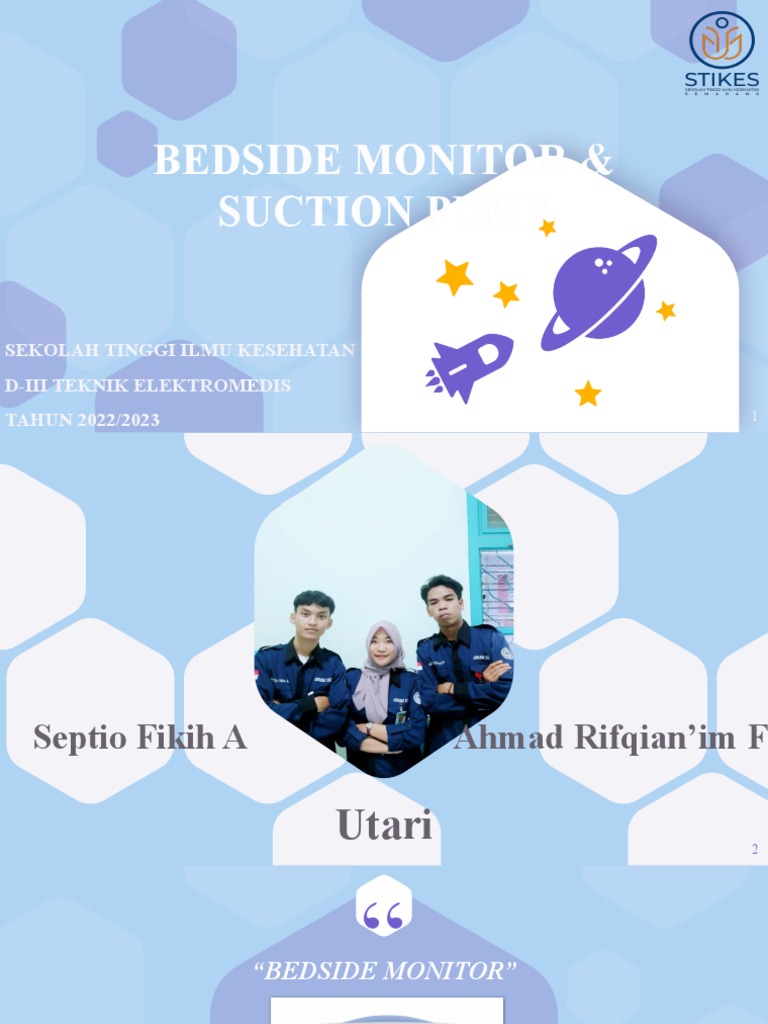 Bedside Monitor & Suction Pump | PDF