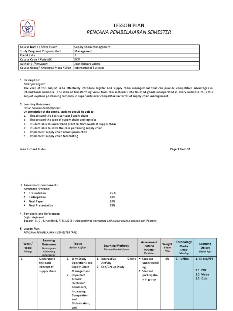 GSC RPS For Blended Learning 2023 | PDF | Lean Manufacturing | Online And Offline