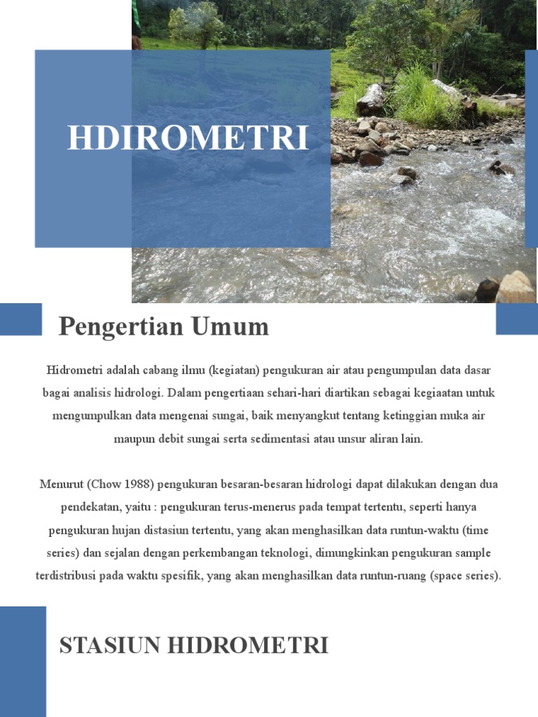 Materi Perkuliahan (Hidrometer) | PDF | Sains & Matematika