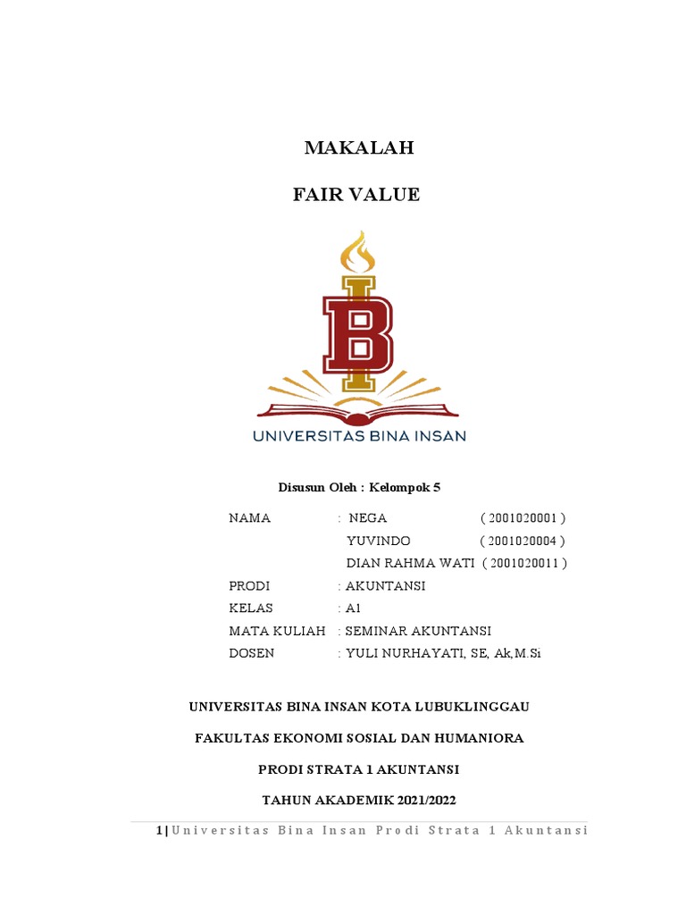 MAKALAH BUK YULI Kelompok 5 | PDF