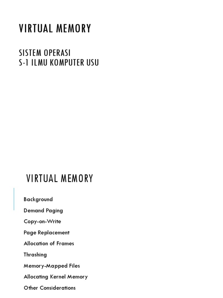 Materi SO - 9 | PDF | Computer Data | Information Technology