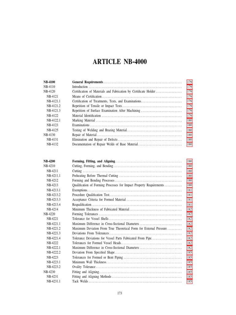 Asme3d1 nb-4000 | PDF | Construction | Welding