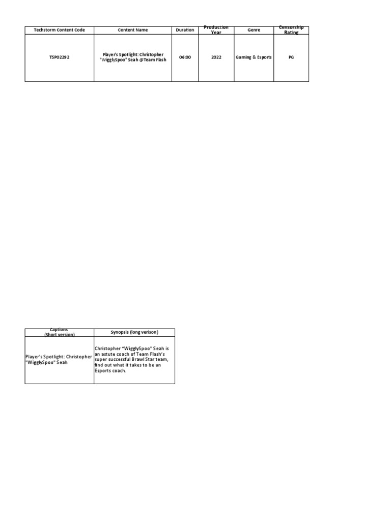 Player - S Spotlight Christopher WigglySpoo Seah @team Flash | PDF