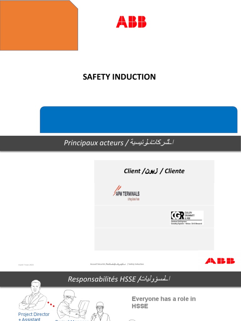 ABB TM2 E General Safety Induction | PDF