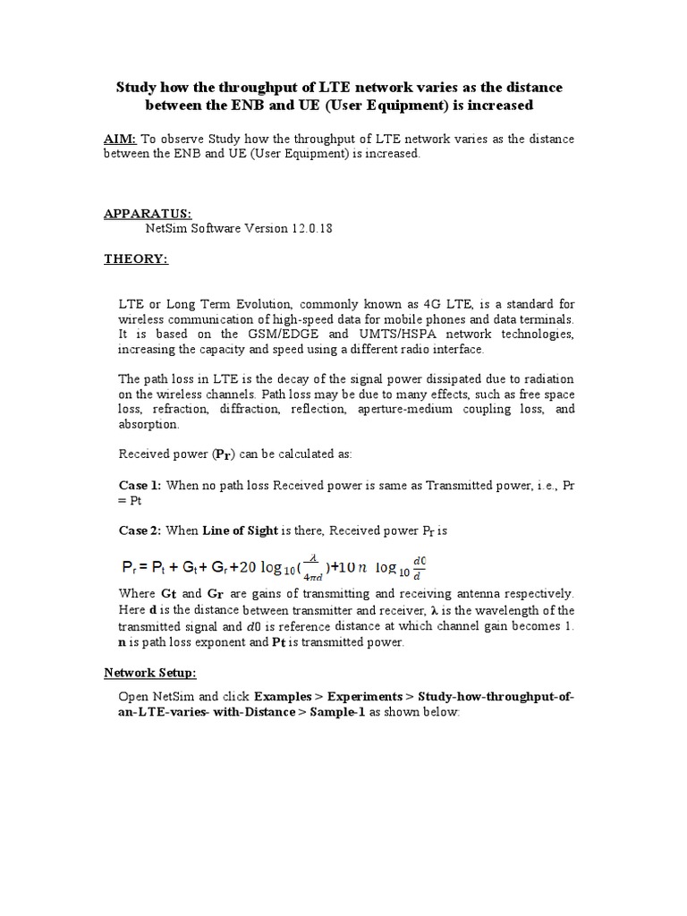 Exp 13 | PDF | Lte (Telecommunication) | Computer Network