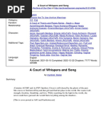 ACOTAR Series Bonus Material PDF | PDF | Mystery, Thriller & Crime ...