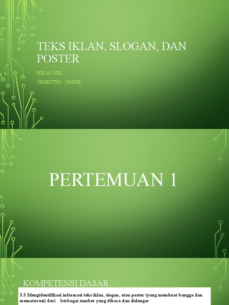 Teks Iklan, Slogan, Dan Poster 1 | PDF